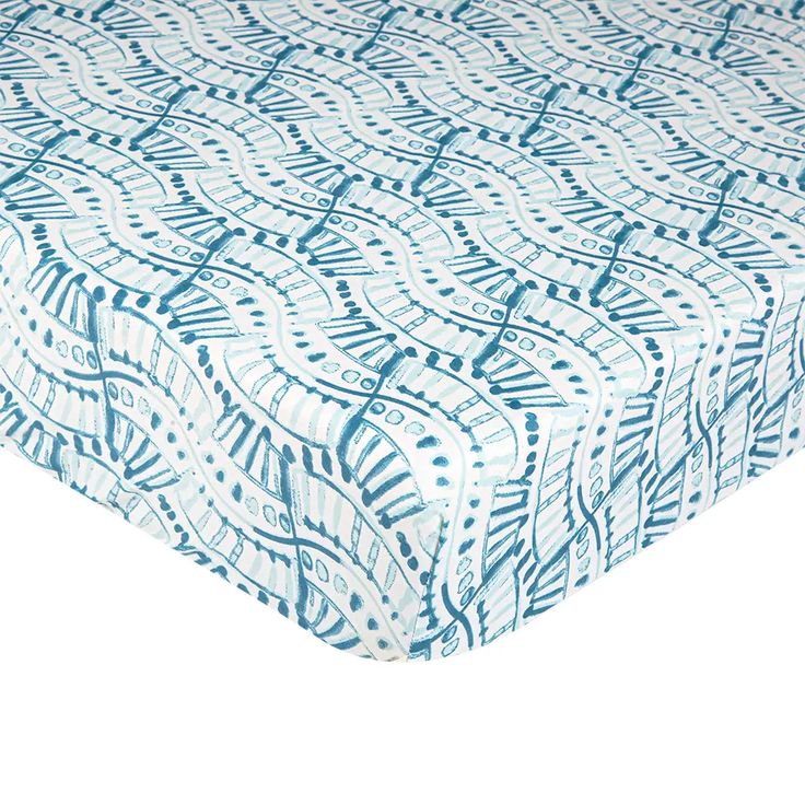 Indigo Crib Sheets – Spice